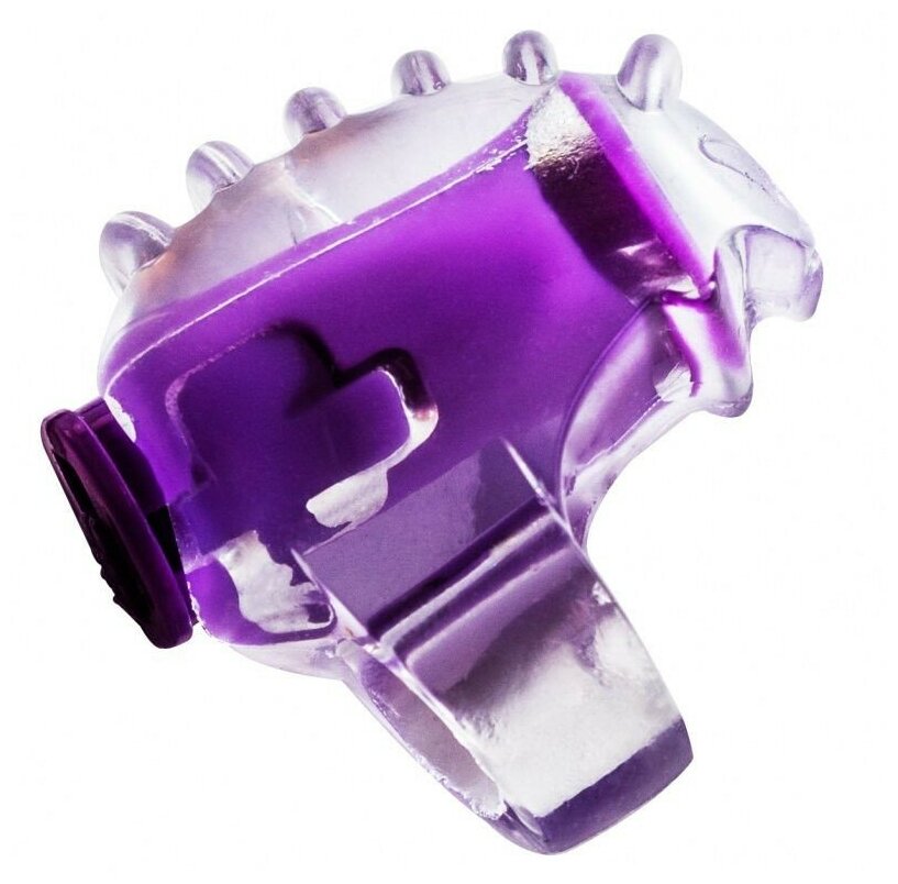 Фиолетовая насадка на палец Rings Chillax