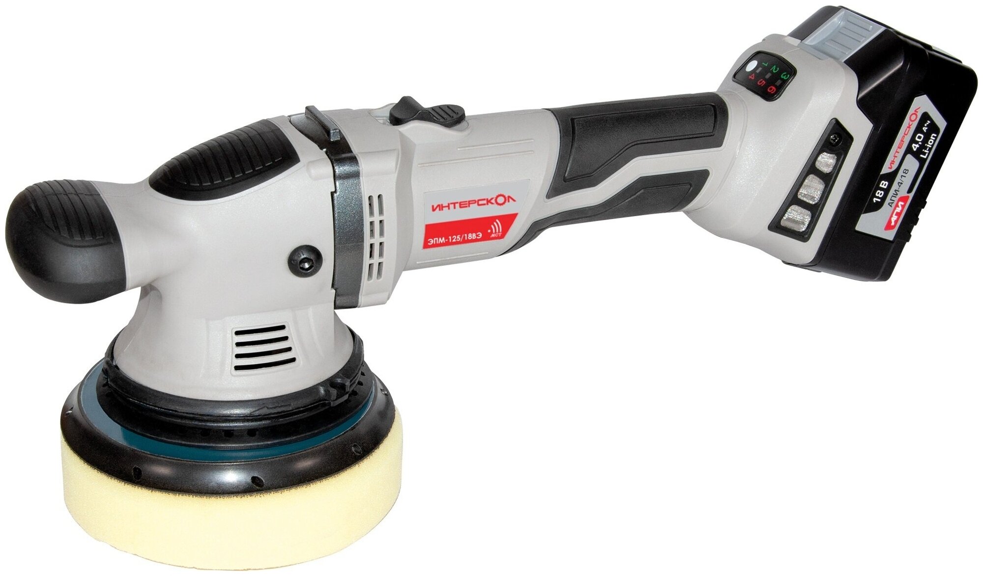 Эксцентриковая шлифмашина Интерскол ЭПМ-125/18ВЭ