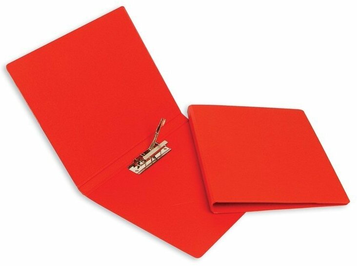 Папка с зажимом Bantex А4 1.9 мм красная (до 100 листов), 50324