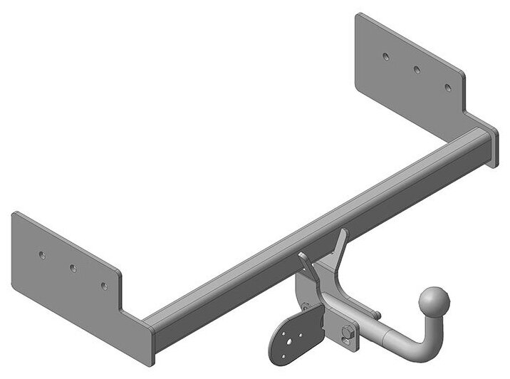 Фаркоп AvtoS FD 05 для Ford Transit фургон 1994-2000(паспорт и сертификат в комплекте)(без электрики)