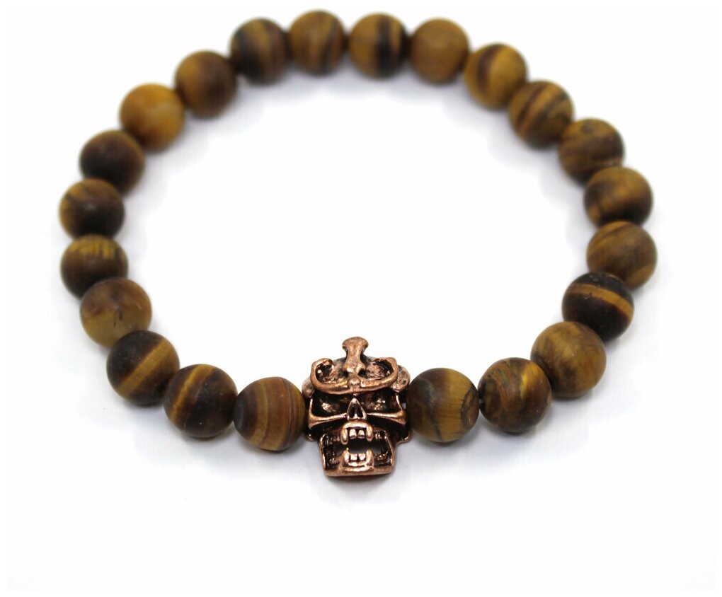 Браслет-нить, тигровый глаз