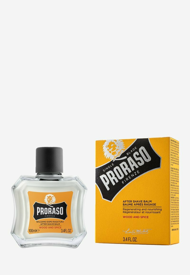 PRORASO Бальзам после бритья Single Blade Wood and Spice, 100 мл