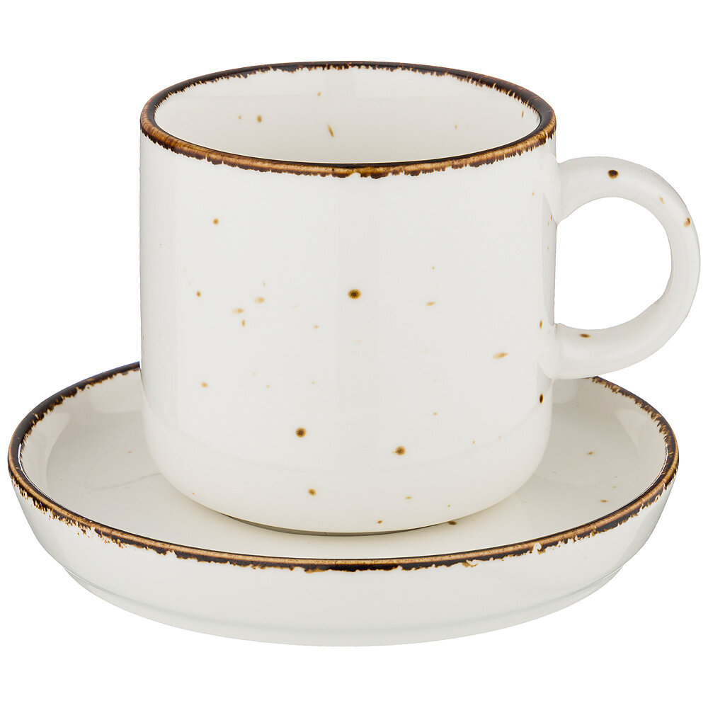 Чайный набор на 1пер. 2пр. nature 350мл KSG-263-1030