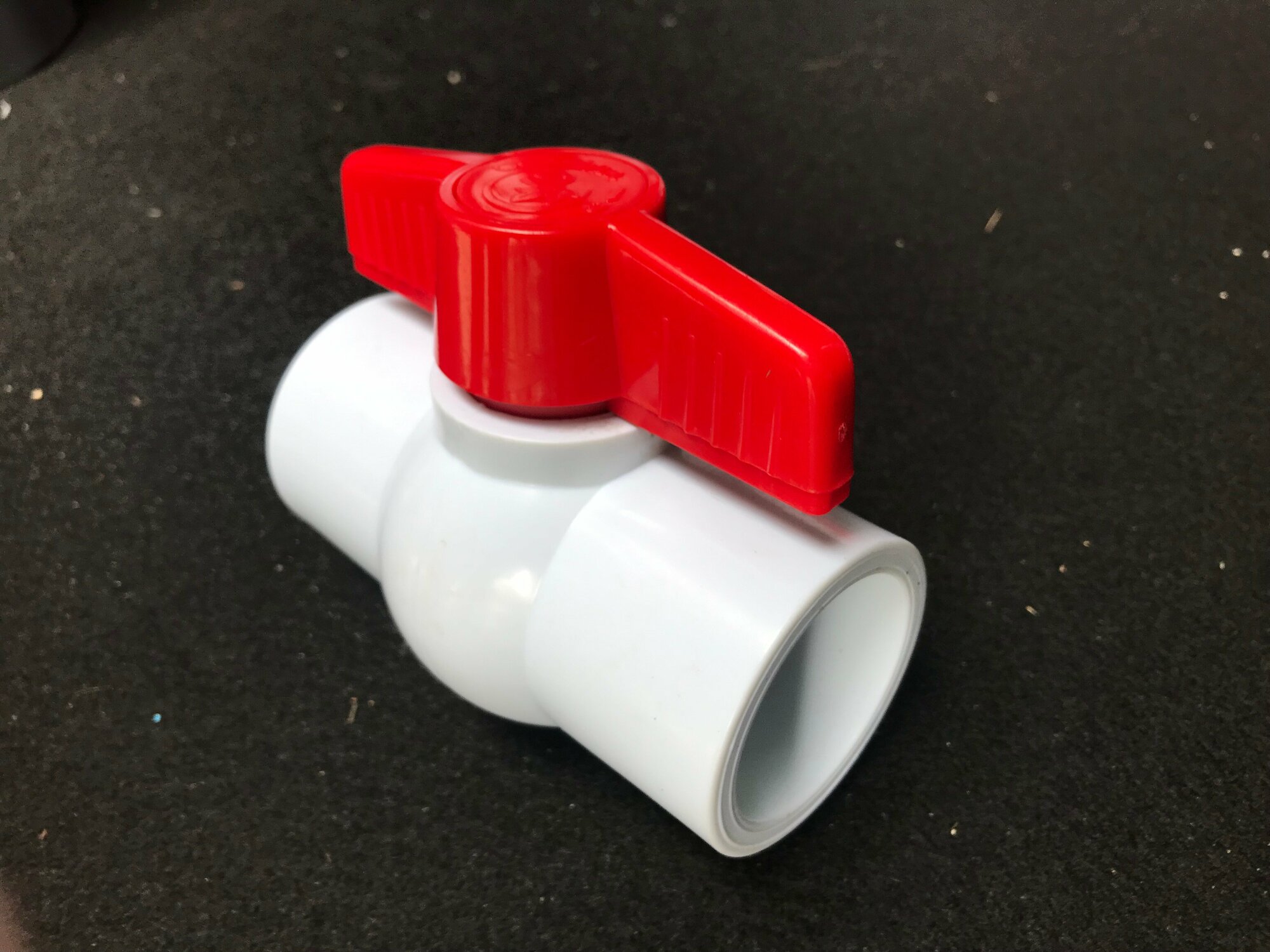 Кран PVC (без резьбы) 50х50