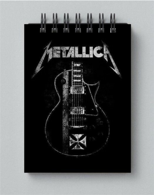 Блокнот Metallica, Металлика №2, А4