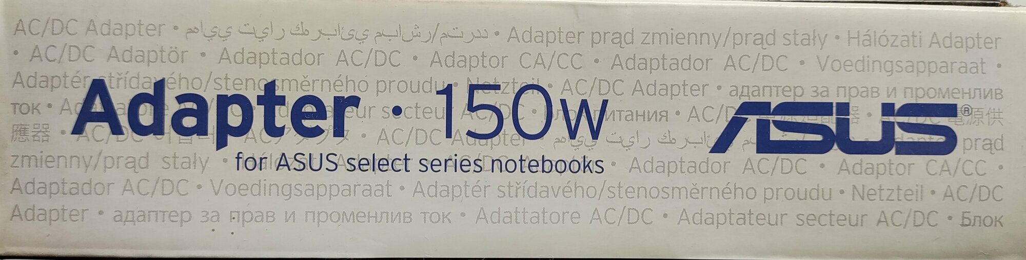 Адаптер питания ASUS N150W-01, 19 В, 150Вт, NB - G71G/GX, G72, G73, G73JH, черный [90-xb06n0pw00050y]