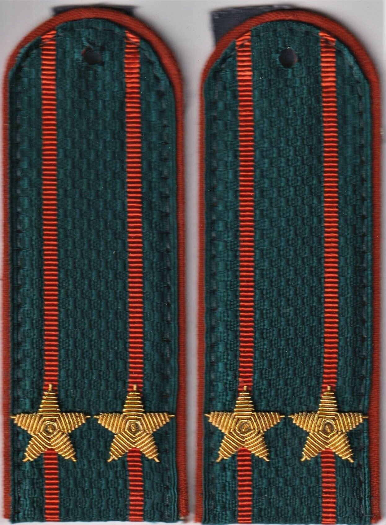 Погоны МЧС на китель, подполковник