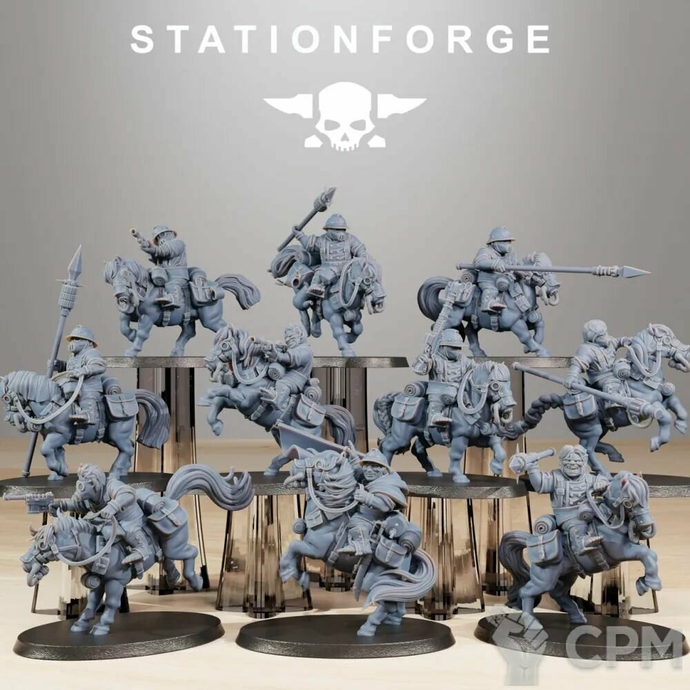 Warhammer Halfling/Squat Cavalrys/Кавалерия Халвинг