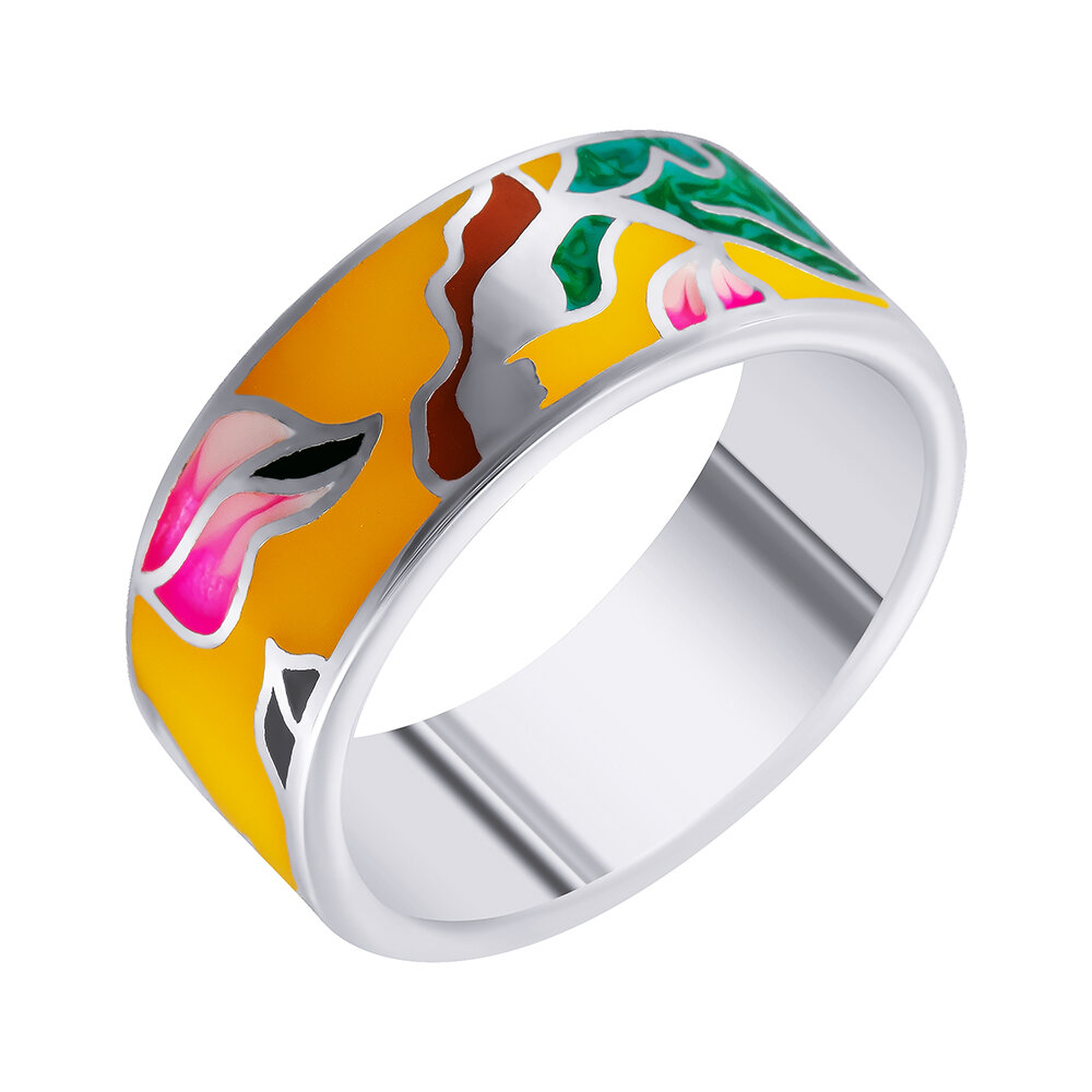 Кольцо, серебро, 925 проба, лунный камень