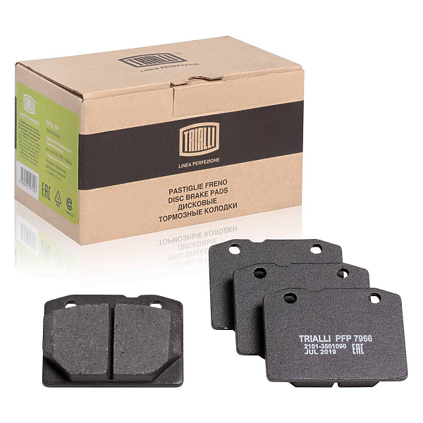 TRIALLI PFP7966 (21010350108900 / 21010350109000 / 21010350109002) колодки тормозные передние для а / м лада 2101-2107