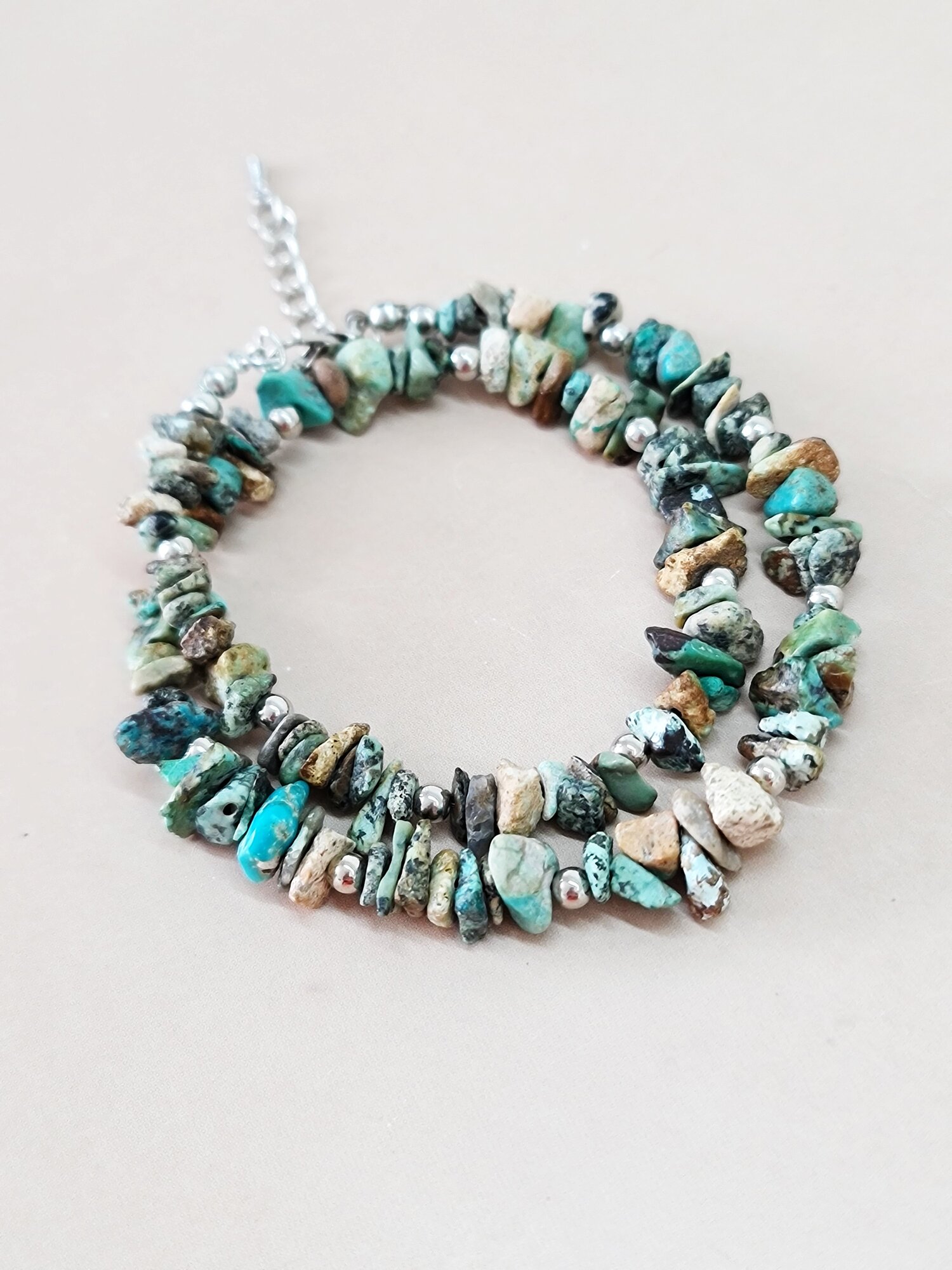 Чокер, бирюза