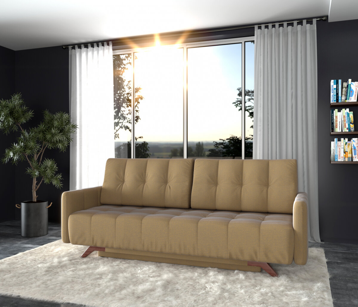 Диван прямой Бонн, Фокс