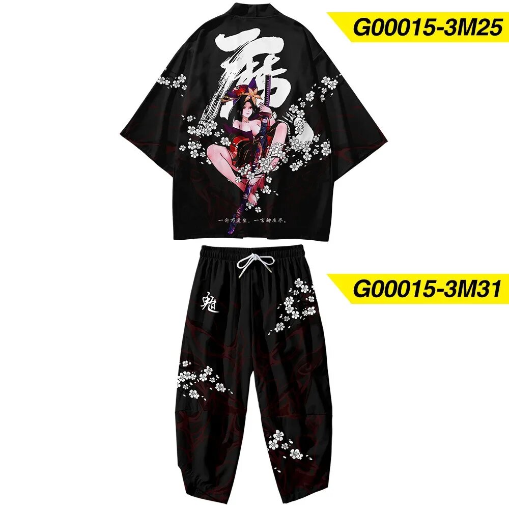 Костюм Харадзюку черный G00015-sets, 6XL