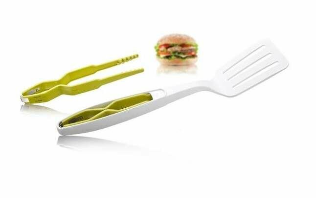 Набор для приготовления (Лопатка+щипцы) VacuVin