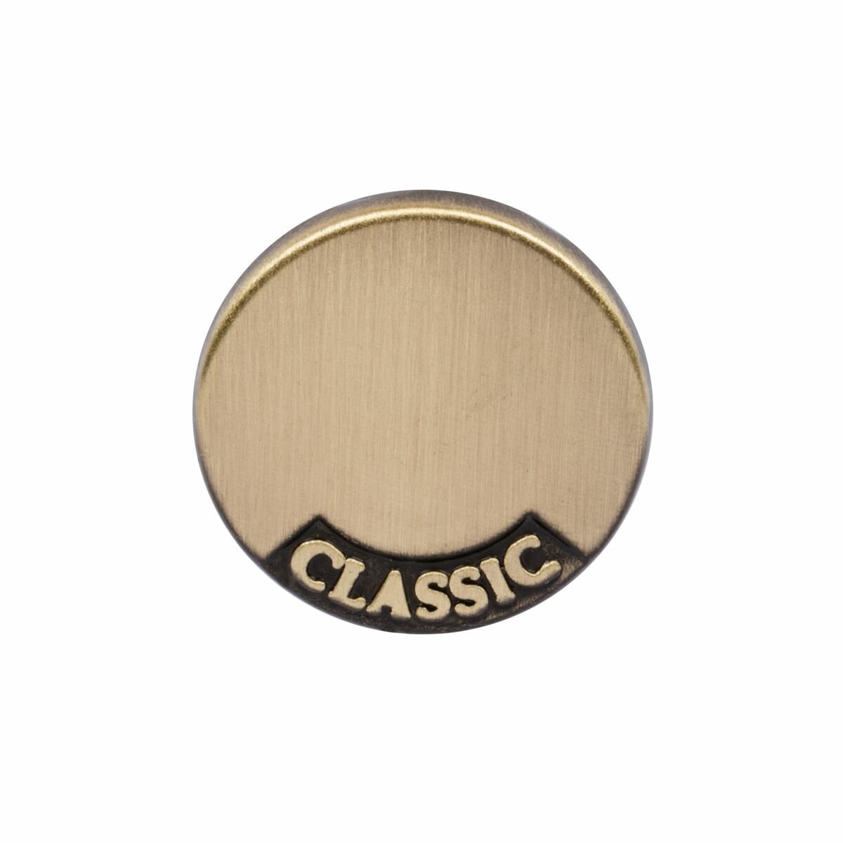 Кнопки "Micron" JK 001 металл нержавеющий сплав d 15 мм 36 шт. №12 шлифованная бронза