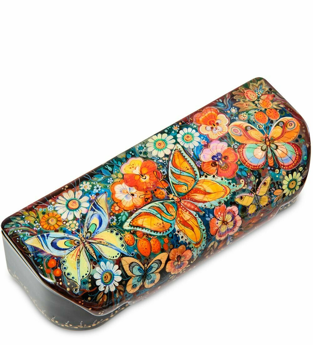 Шкатулка Бабочка исп. Гракова