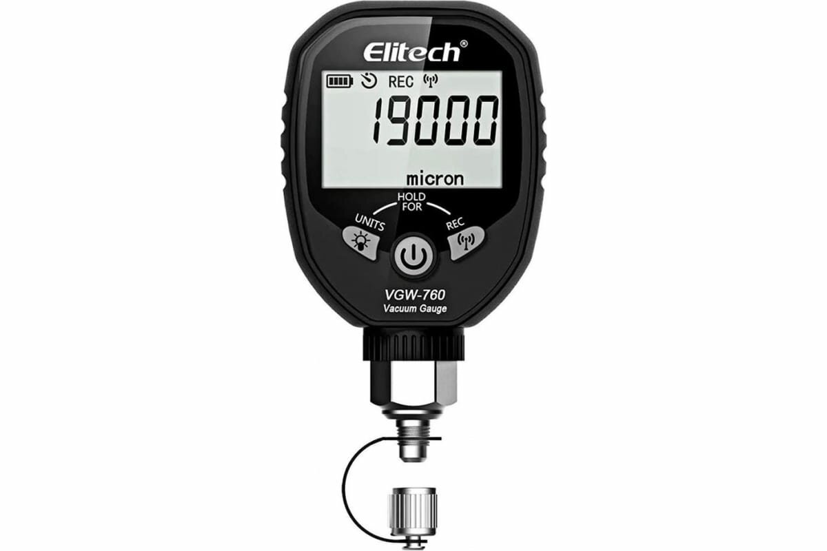 Электронный вакуумметр Elitech VGW-760 (в сумке)