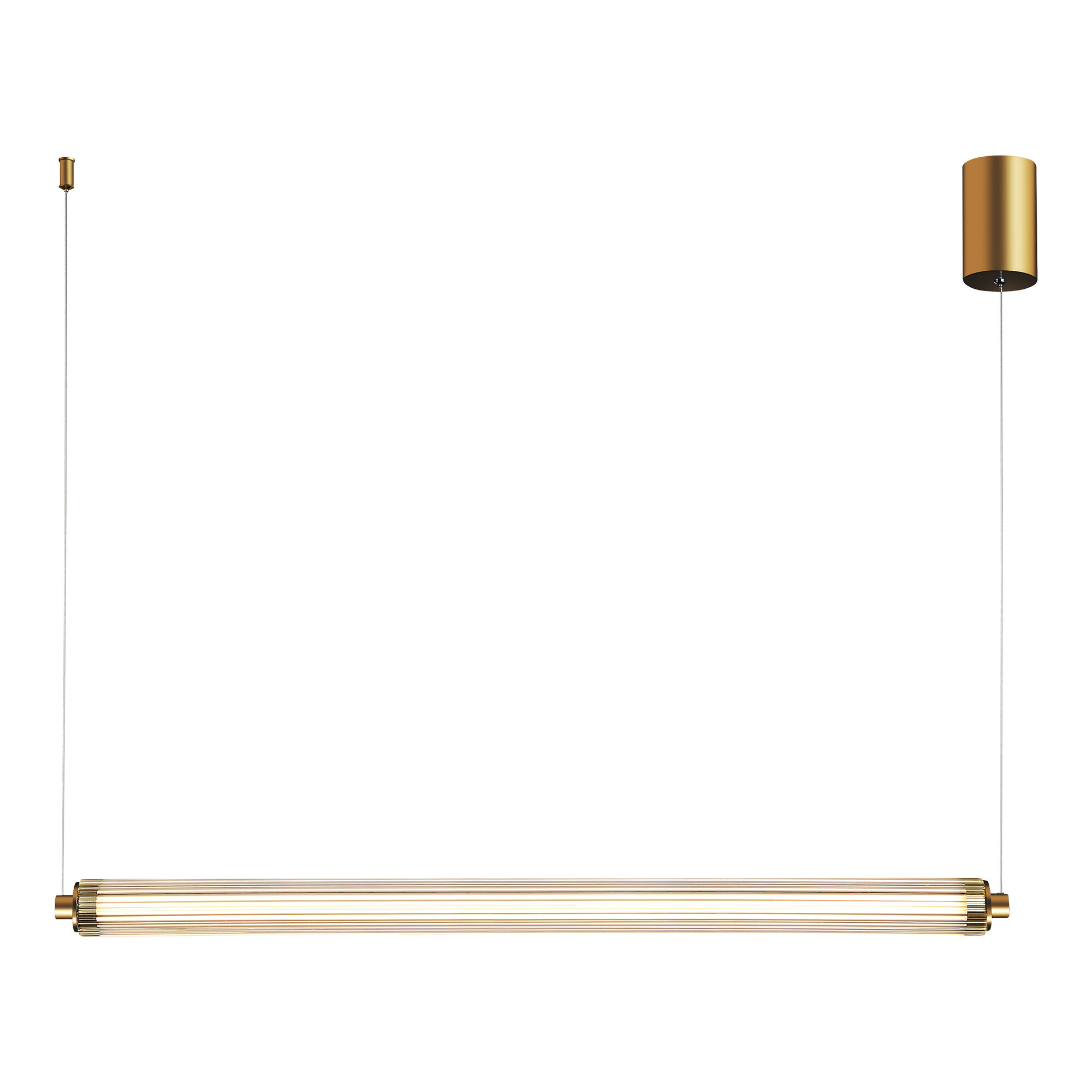 Светильник подвесной, подвес ST Luce Латунь/Прозрачный LED 30W, 4000K SL6224.313.01