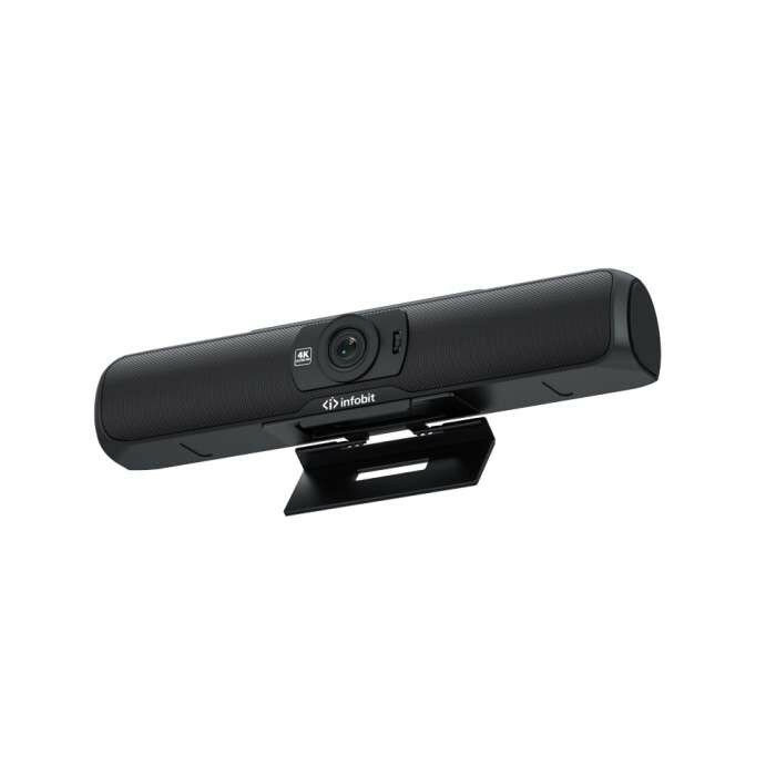 Саундбар со встроенной камерой Infobit [iCam VB40] AV VB40 USB , All-in-One камера, спикер и микрофон, с 3мя микрофонами расширения
