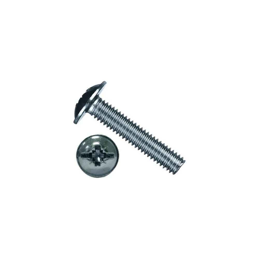 23 болта Винт с прессшайбой М6x65 мебельный DIN967, 10 шт. вп665