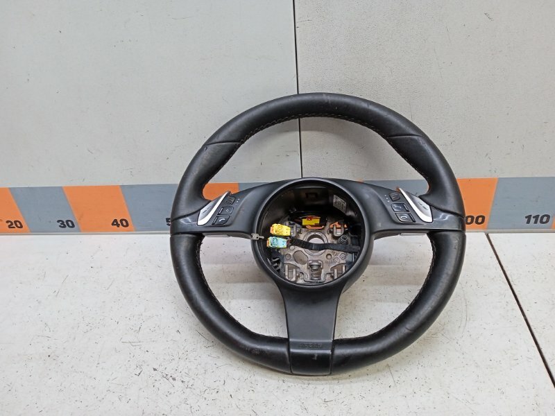 Б/У мультируль, Порше Кайен Руль Porsche Cayenne 2010 958 215409 PORSCHE арт. 7PP419091ADA34