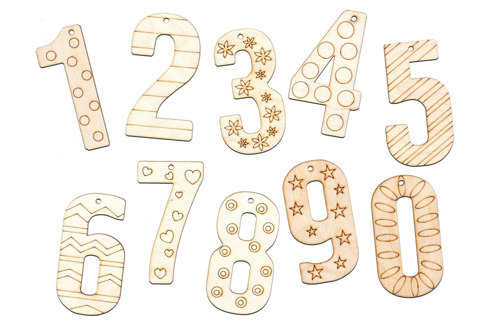 Набор для росписи "Цифры"