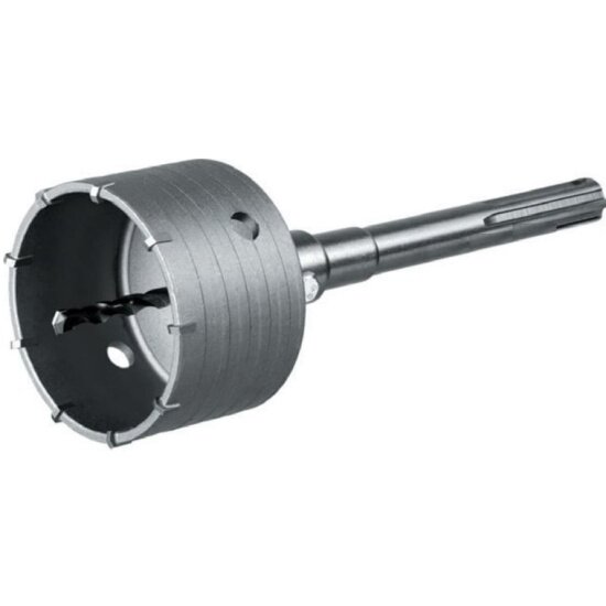 Коронка Metallica тв. спл. SDS-max Optima 110x250/110 мм, h=50мм, М22,0х2,0 мм, с адаптером