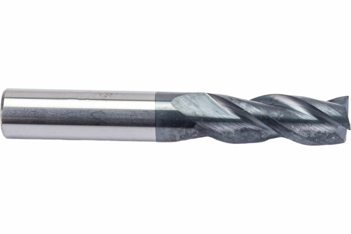 Фреза по металлу твердосплавная 5 мм 3 зубца цельная концевая ВК8 резолюкс