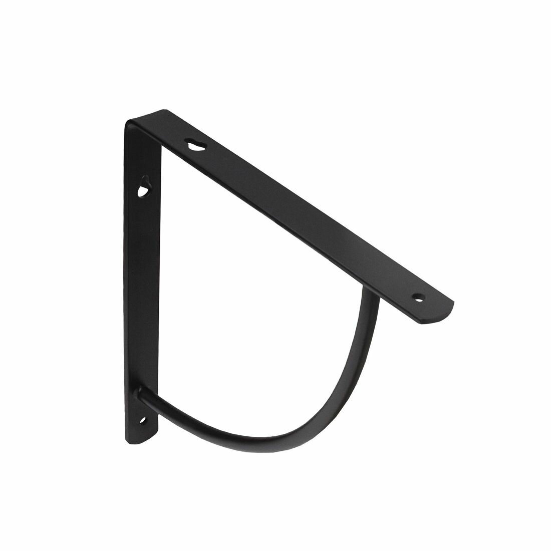 Полкодержатель ORBIT 150x150x20x3, черный