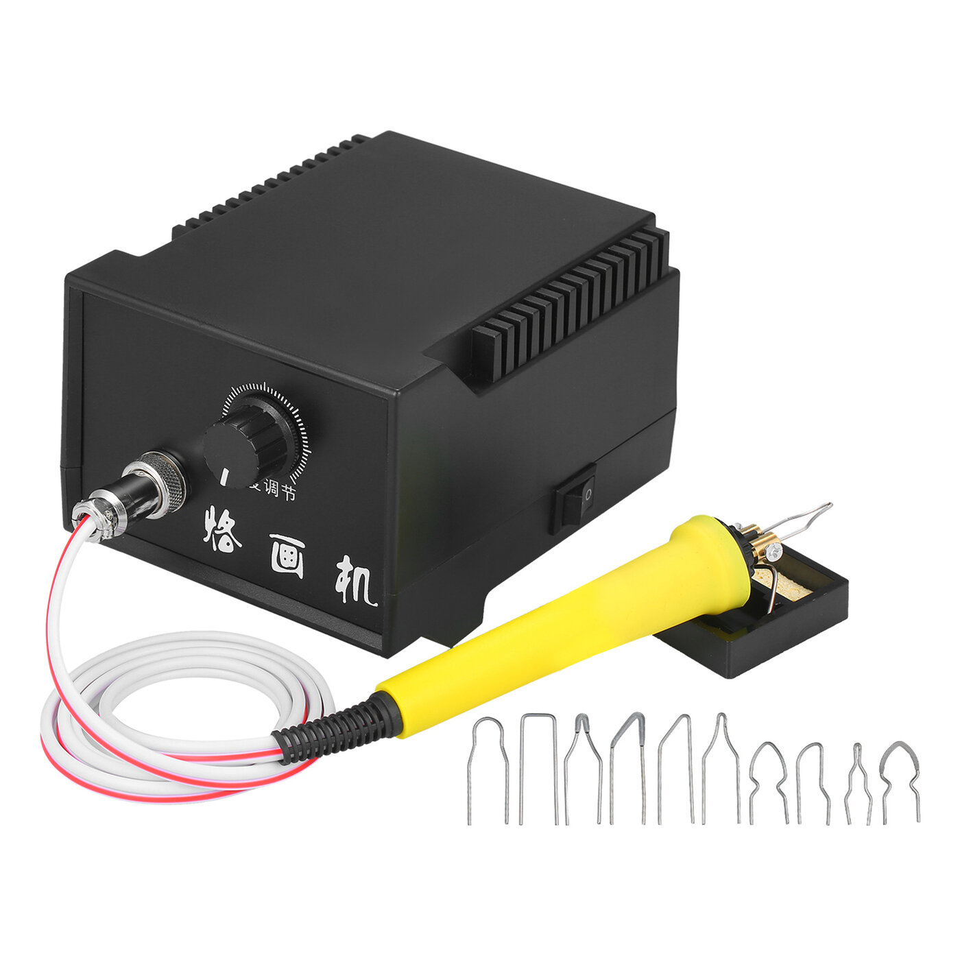 60W 110V-240V 16PCS Woodburner Набор инструментов для выжигания по дереву Регулируемый