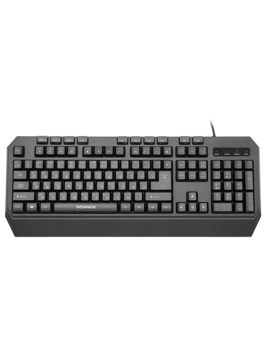 Клавиатура проводная SO E KB-7700, USB,