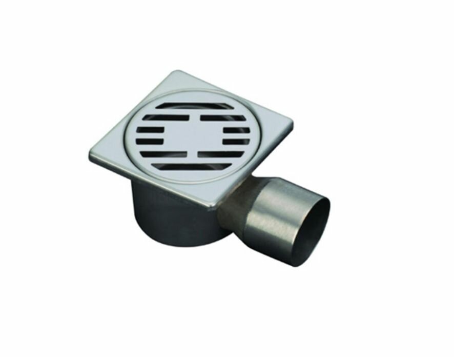 Трап нерж 10х10 угловой ViEiR