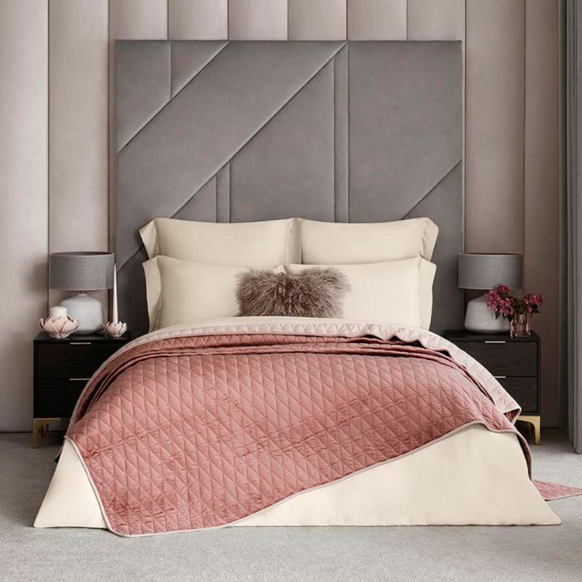 Моретто роз. Покрывало 250х260, 1 пр.