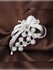 Брошь, стразы, эмаль, золотистый