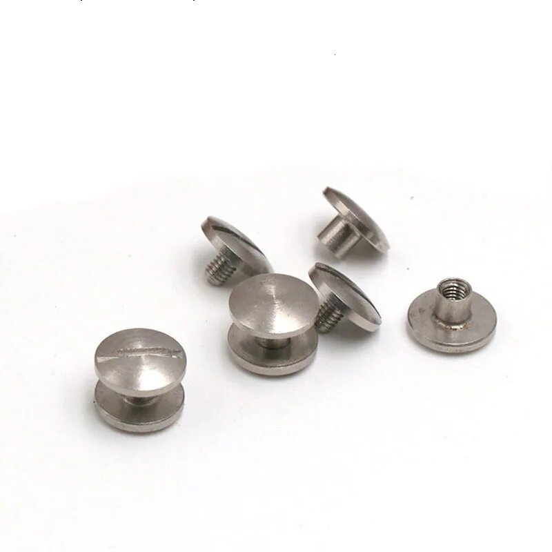 Заклепки для одежды нержавеющая сталь 8 мм H 4mm