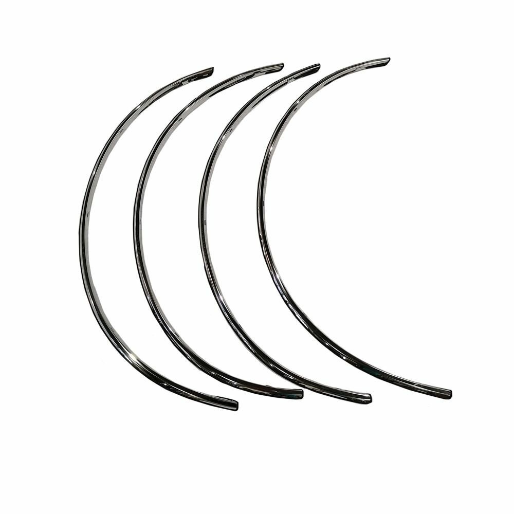 Хромированные накладки на арки колес Toyota Corolla E160 2013+