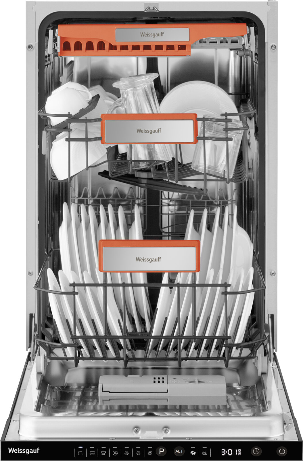 Посудомоечная машина Weissgauff BDW 4536 D Infolight встраиваемая