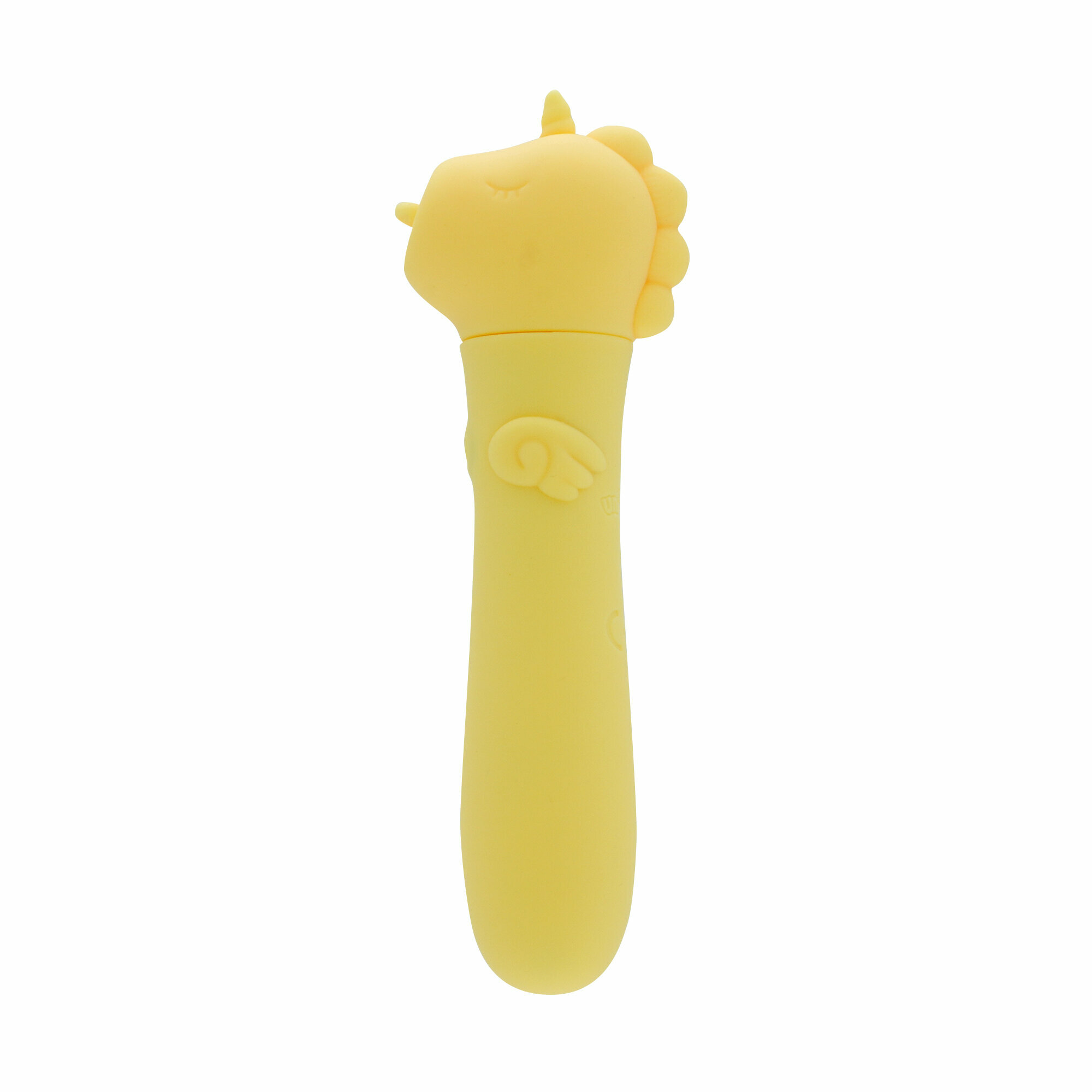Вибропуля Unihorn "Bean Blossom", USB, с вибрацией, водонепроницаемая, желтая
