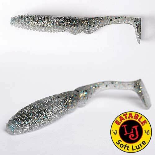 Приманки рыболовные силиконовые виброхвосты съедобные lucky john Pro Series MISTER GREEDY 3.0in (07.60)/T09 7шт. набор снастей для зимней и летней рыбалки резиновые рыбки, искусственные наживки