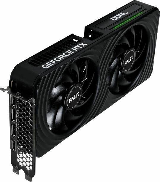 Palit Видеокарта Palit NE75060S19P1-GB2063D Видеокарта RTX5060 DUAL OC NV RTX5060 8Gb 128bit GDDR7 2280/28000/HDMIx1/DPx3/HDCP R PCI-E 5.0 8 ГБ (NE75060S19P1-GB2063D), LHR