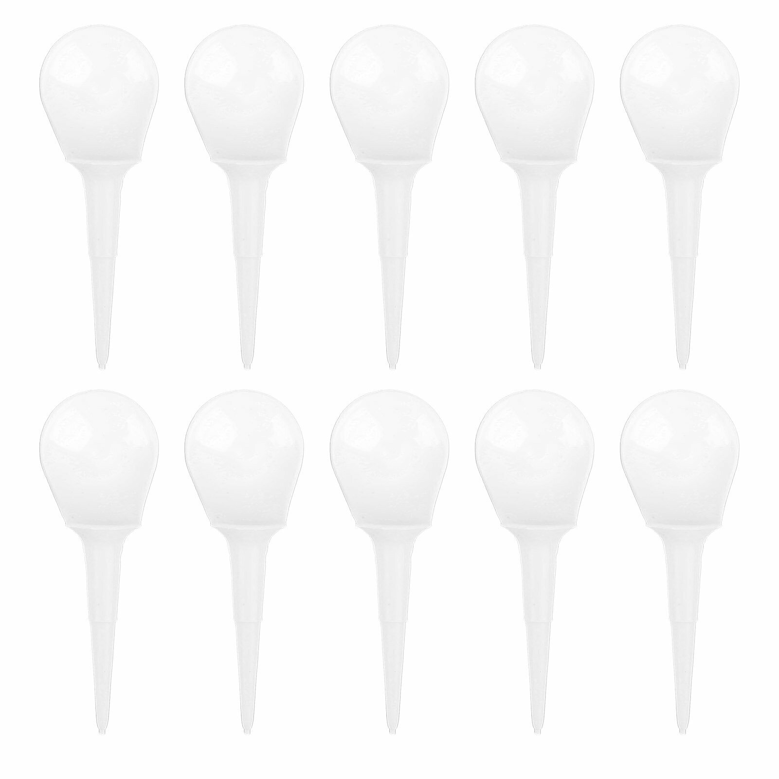 10 шт. изогнутых гвоздей для гольфа в форме кресла, легкие заклепки, аксессуар для гольфа в виде мяча для гольфа, белый цвет.