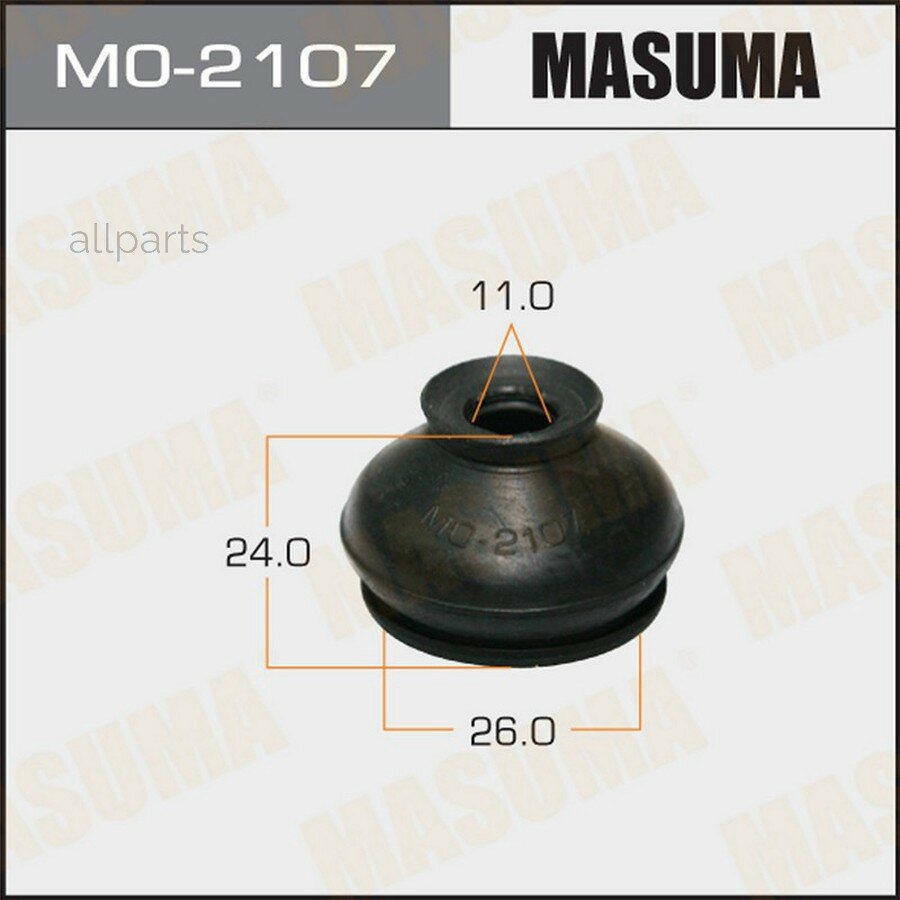 MASUMA MO2107 шаровой пыльник 11Х26Х24