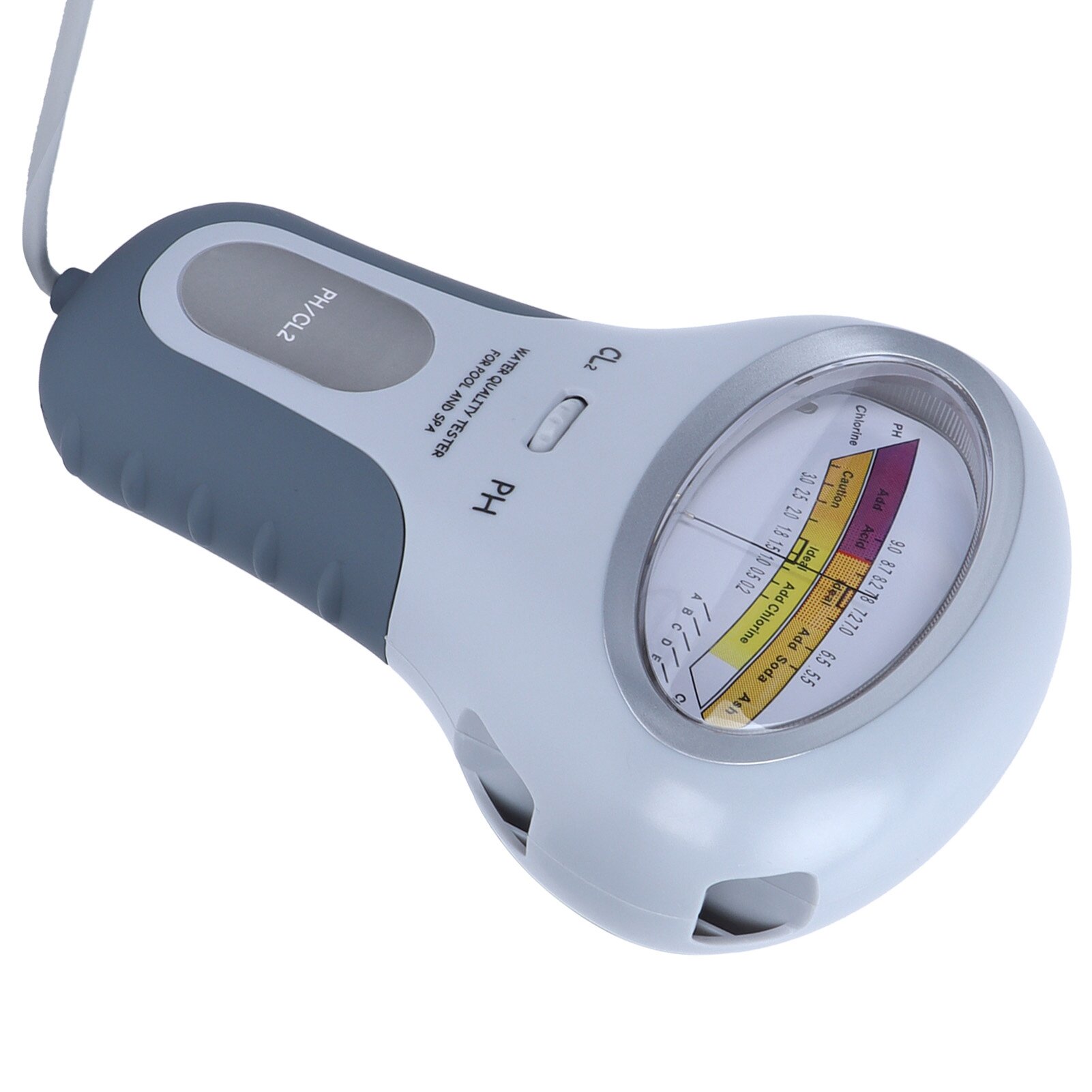 Портативный измеритель качества воды 2 в 1 PH и уровня хлора CL2 для спа-бассейна