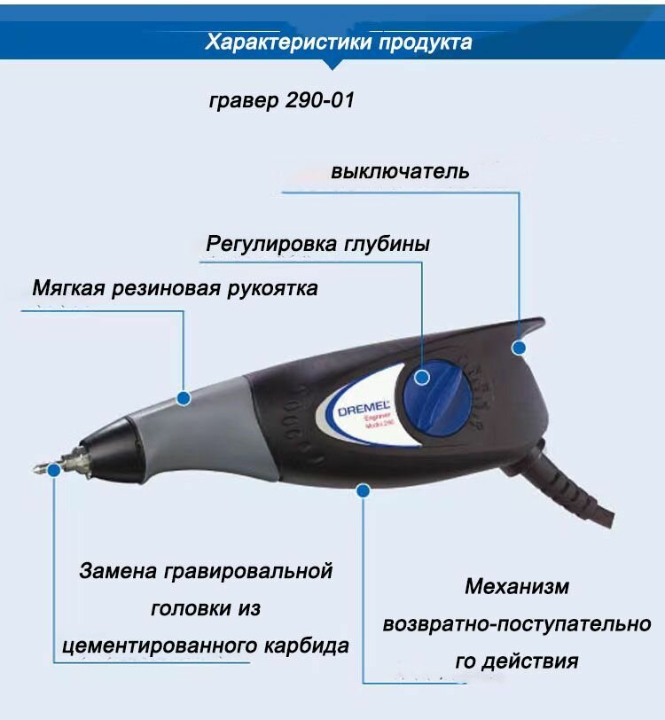 Ударный гравер DREMEL 290-1