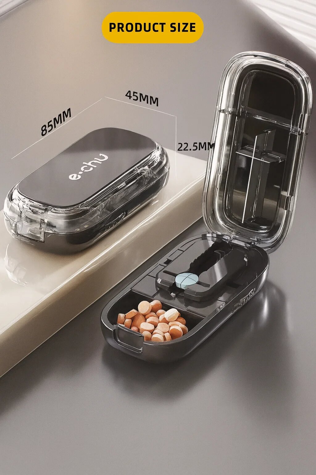 Медицинский резак, делитель лекарств, четвертый медицинский резак, точная резка лекарств, Quarter