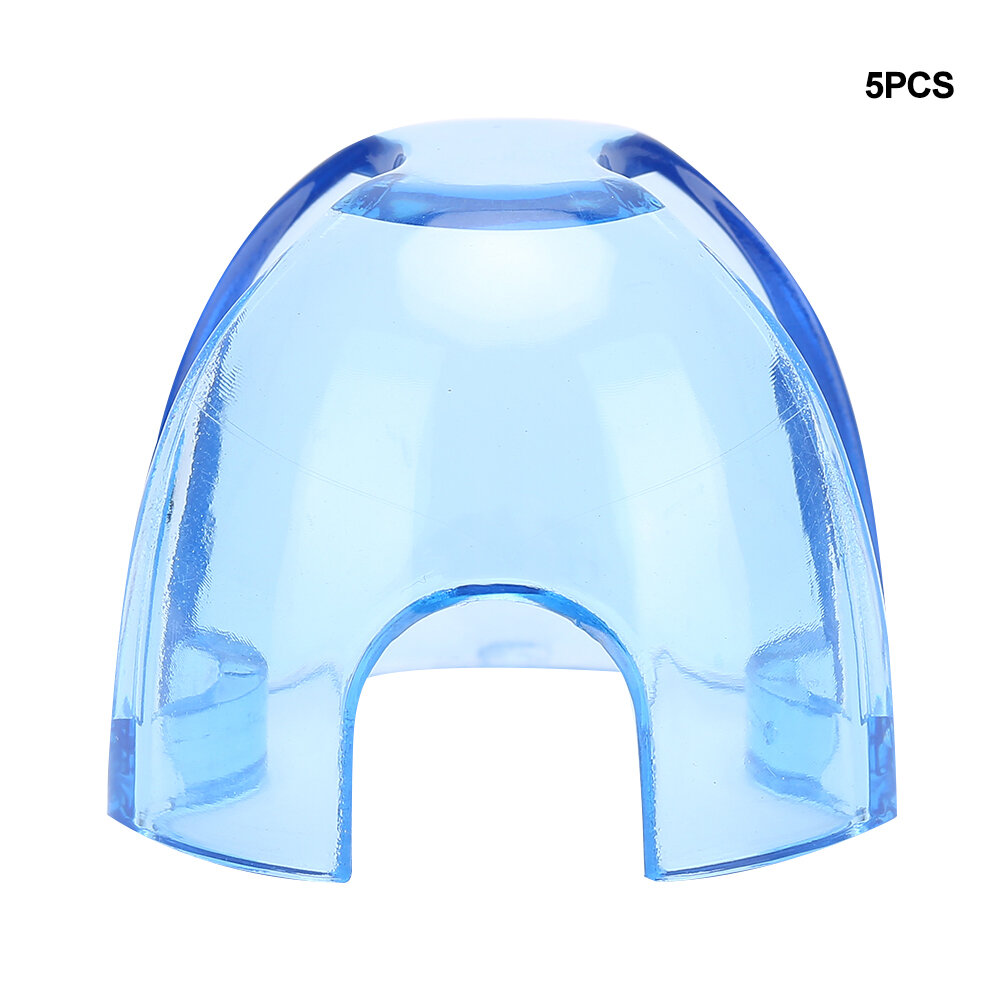 5 шт. Расширители рта для стоматологического использования, ортодонтические, для губ и щек, аксессуары для полости рта, прозрачно-синие.