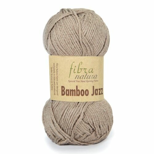 Пряжа Fibra Natura Bamboo Jazz 210 (5 мотков по 50г/120м) песочный