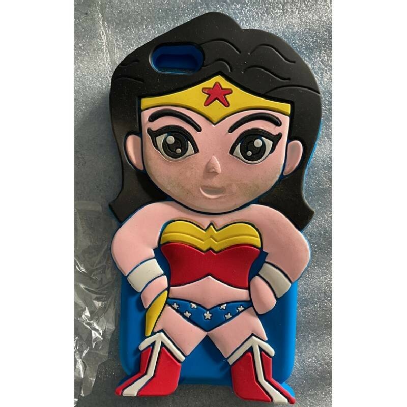 Мышь долговечный силиконовый чехол для 4 5 6 6 plus wonder woman 6plus