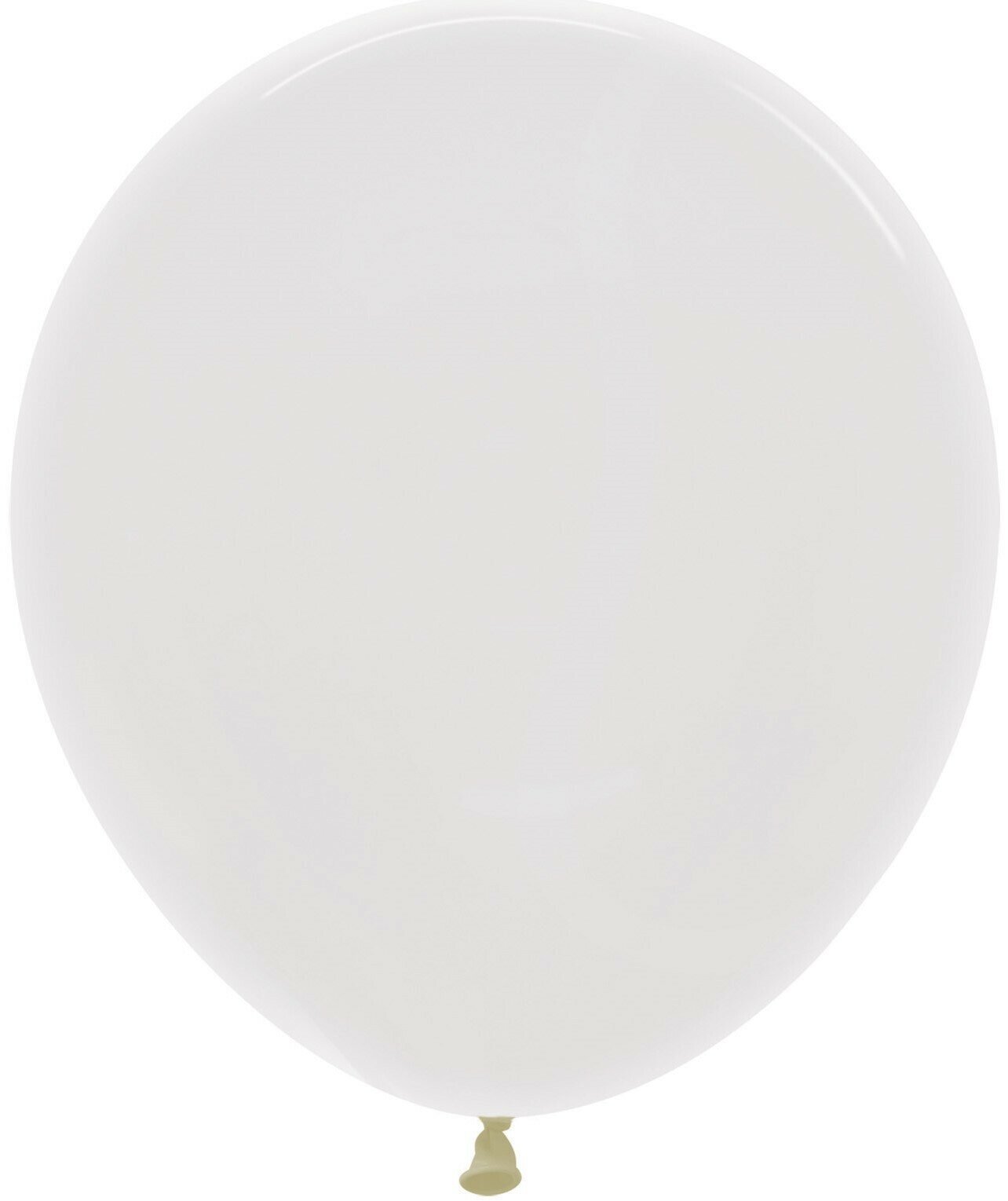 Шары воздушные Sempertex латексные 18", 46 см, прозрачные, кристалл, 25 шт