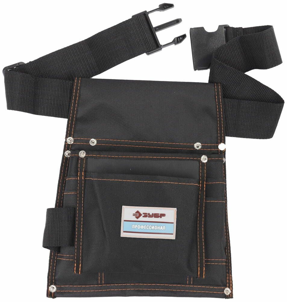 Поясная сумка ЗУБР для инструментов, 10 карманов 38650